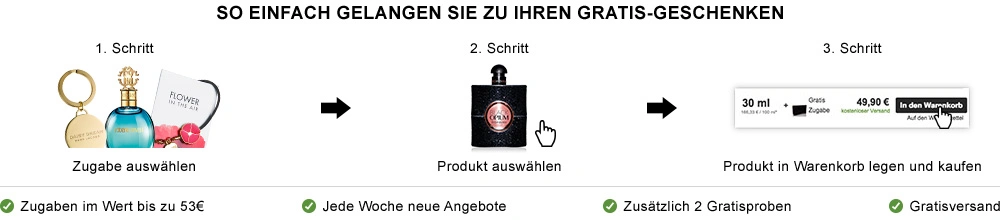 Exklusive Gratis-Zugaben sichern | Flaconi